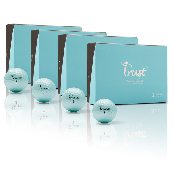 Trust Aurora Golf Ball- Crystal Urethane Cover with Reactive Core - Trust Golf USA
